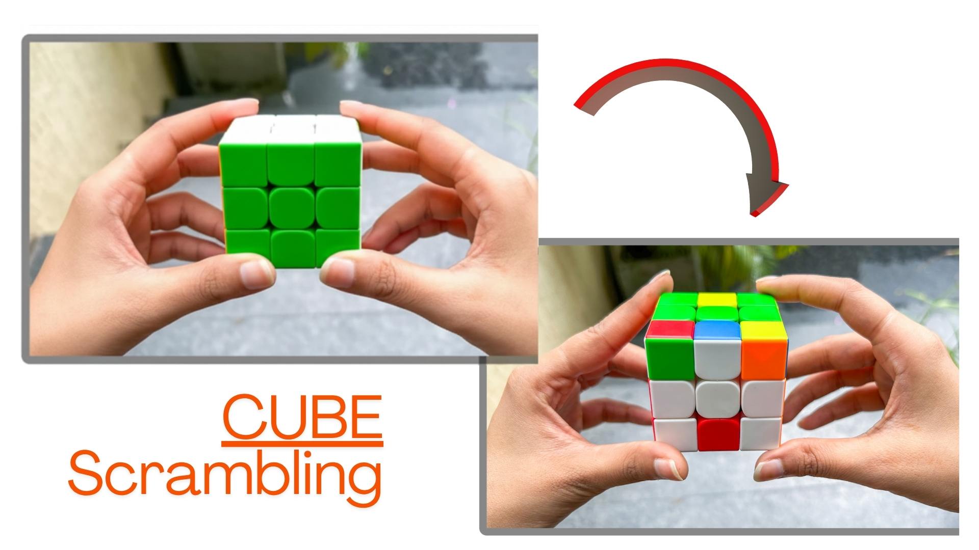 How to Scramble a Rubik's Cube – Cubelelo Step-by-Step Guide