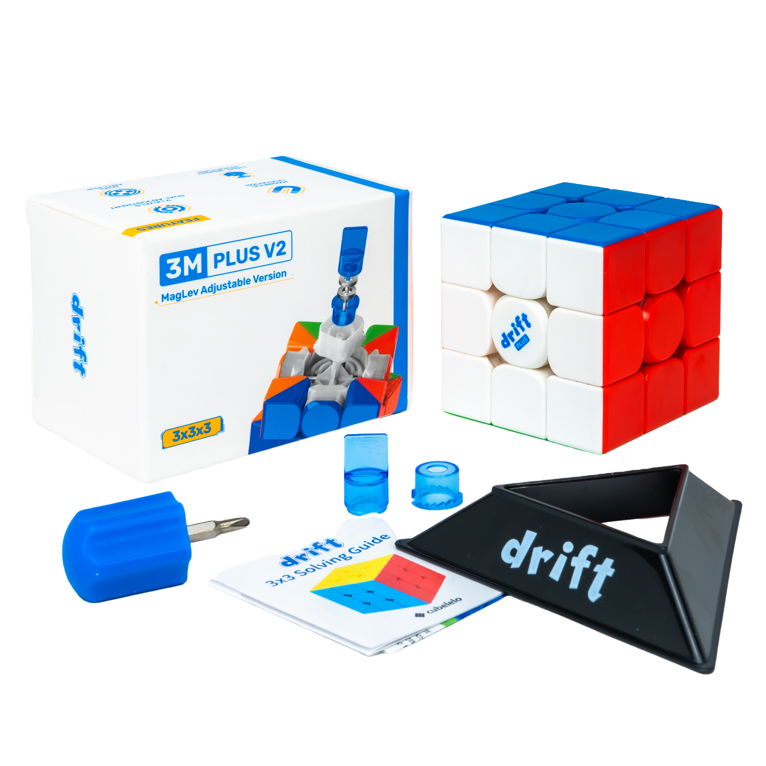 Buy Drift 3M PLUS v2 3x3 Magnetic Speed Cube | Cubelelo | Drift 3M PLUS ...
