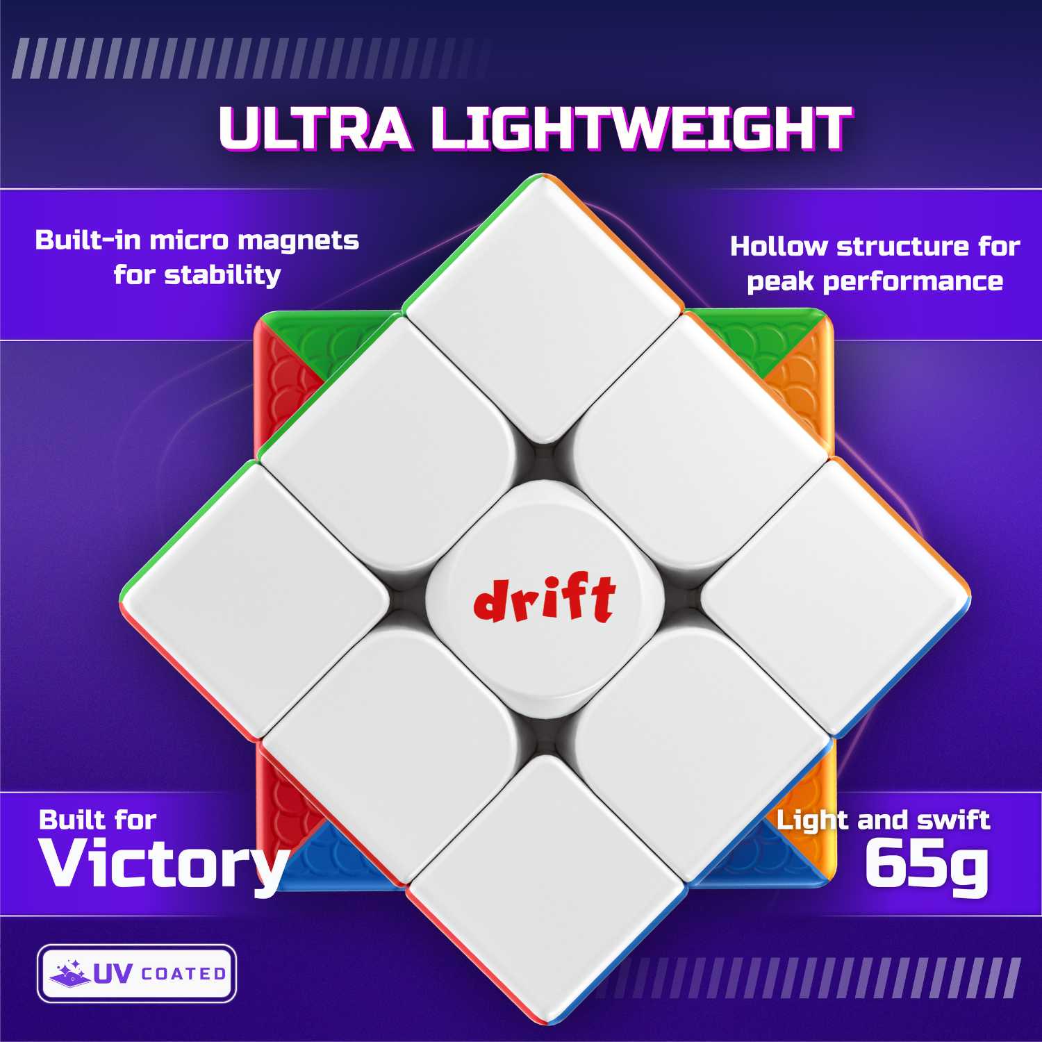 Buy Drift 3M v3 3x3 Magnetic Speed Cube Online | Cubelelo