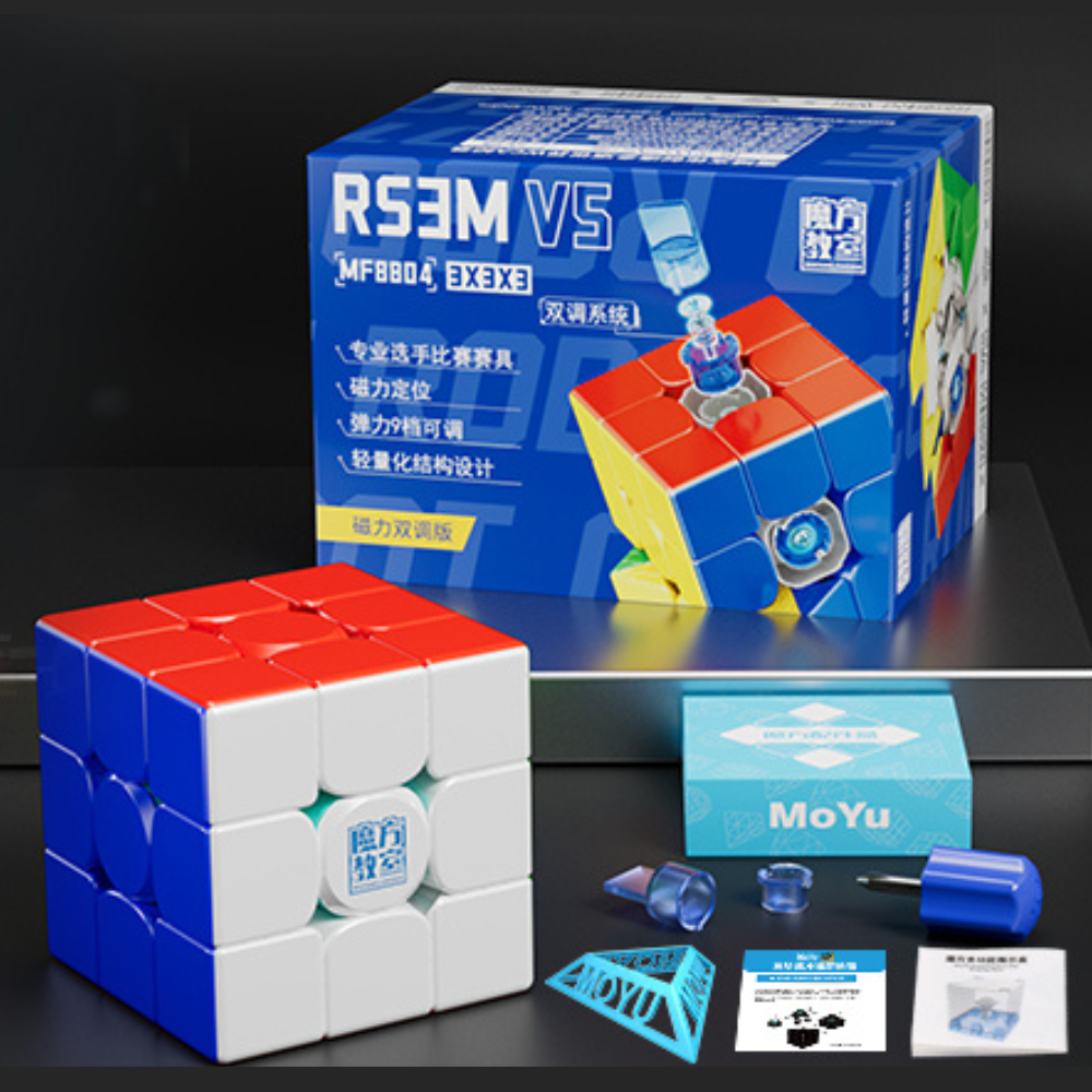 Buy MoYu RS3M v5 3x3 Cube | Magnetic Speedcube | Cubelelo