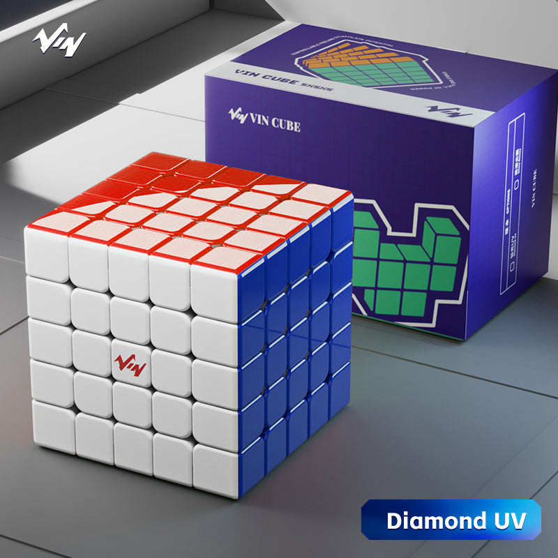 Buy Vin Cube 5x5 Magnetic Speed Cube Speed Cube Online | Cubelelo