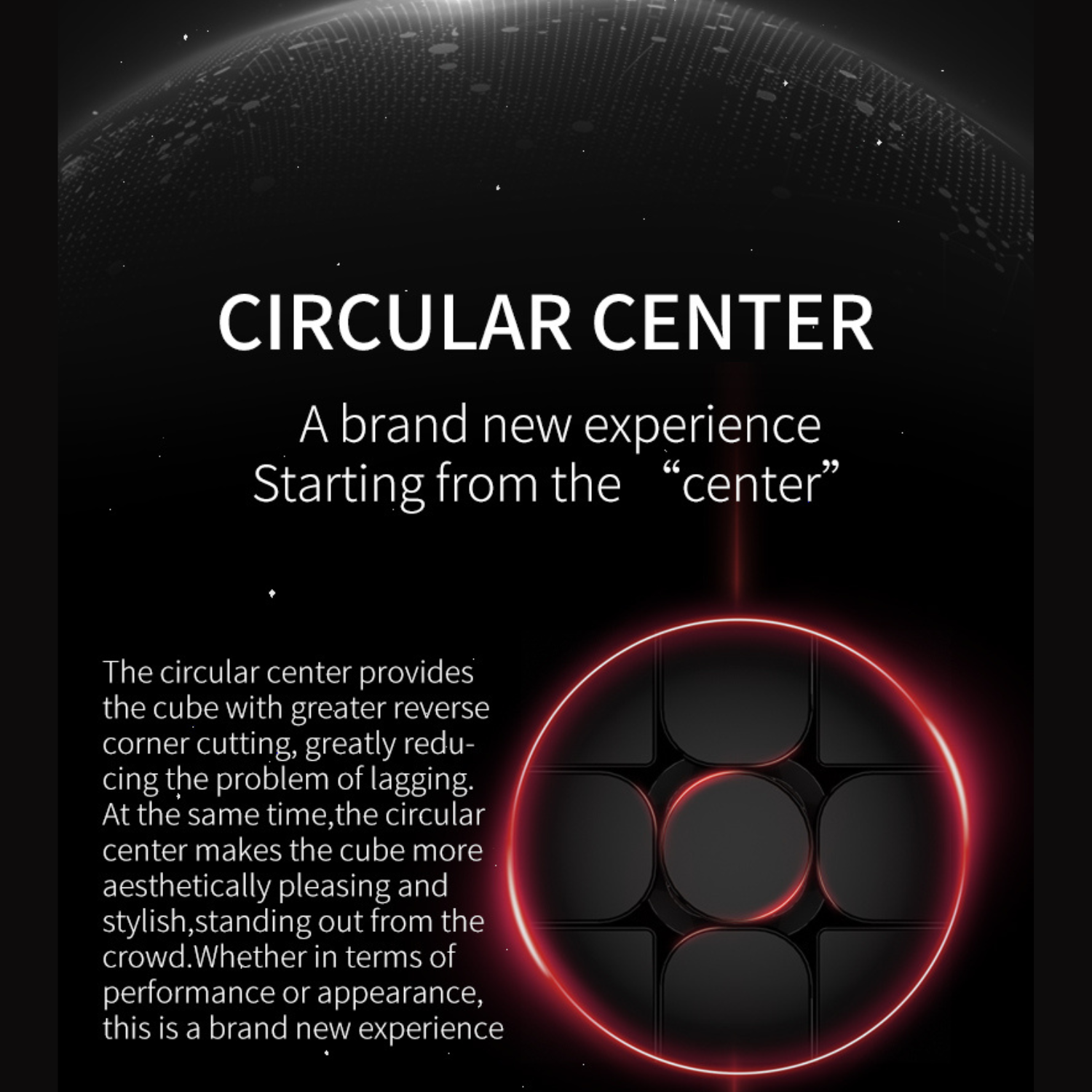 Buy FanXin HuDong Light 3x3 Magnetic Speedcube | Cubelelo