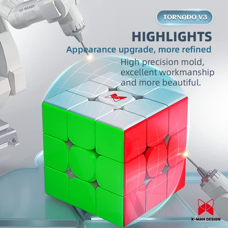 Buy QiYi X-Man Tornado v3 3x3 Cube | Cubelelo