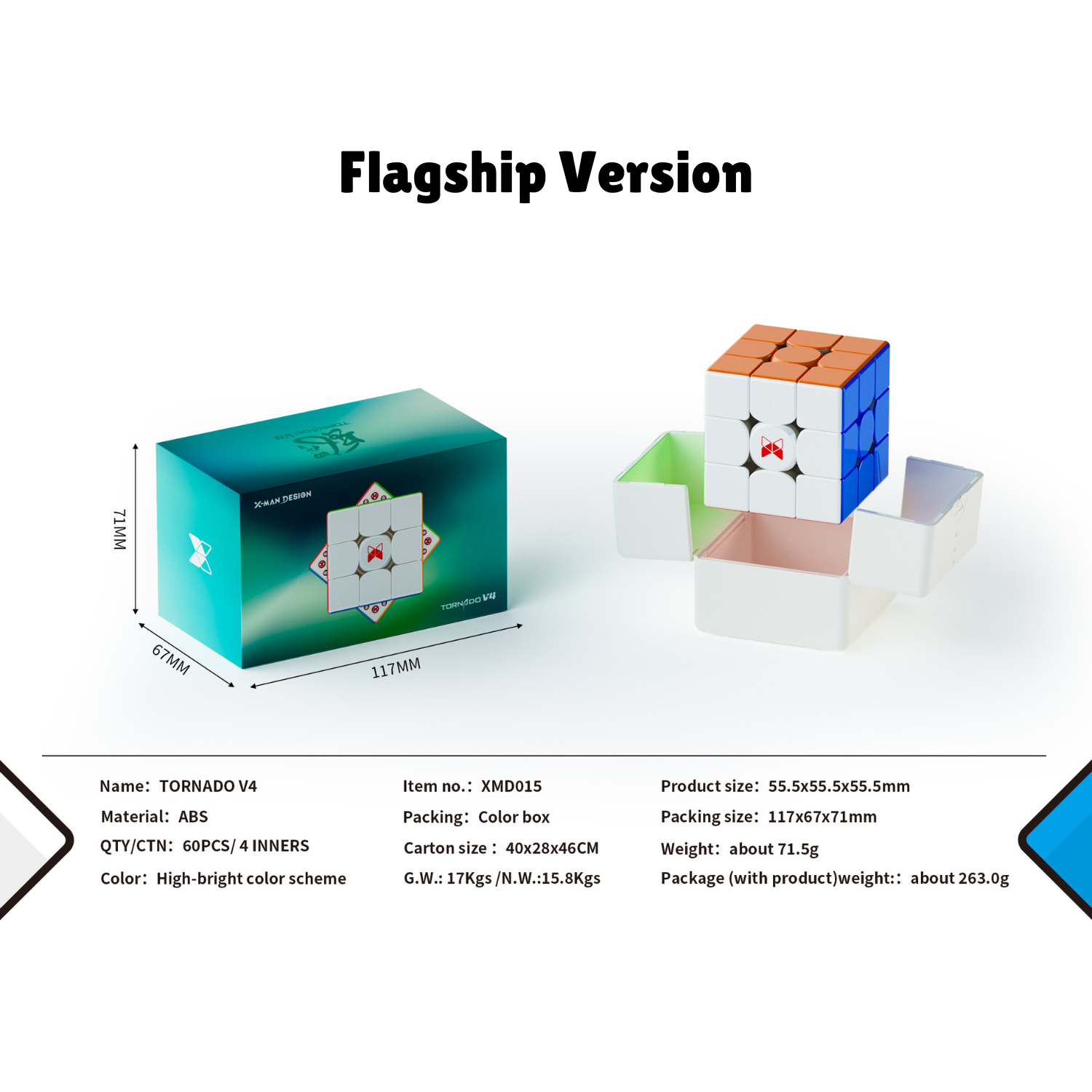 Buy QiYi X-Man Tornado v4 M 3x3 | Cubelelo