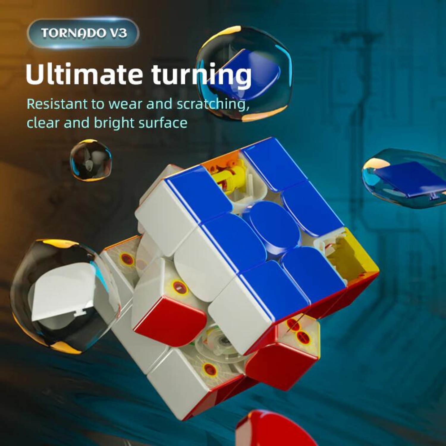 Buy QiYi X-Man Tornado v3 3x3 Cube | Cubelelo