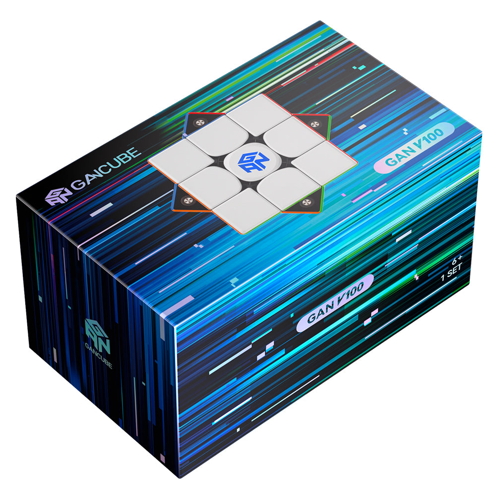 Buy GAN V100 3x3 (Magnetic, MagLev, Core Magnets, UV) Speed Cube Online ...