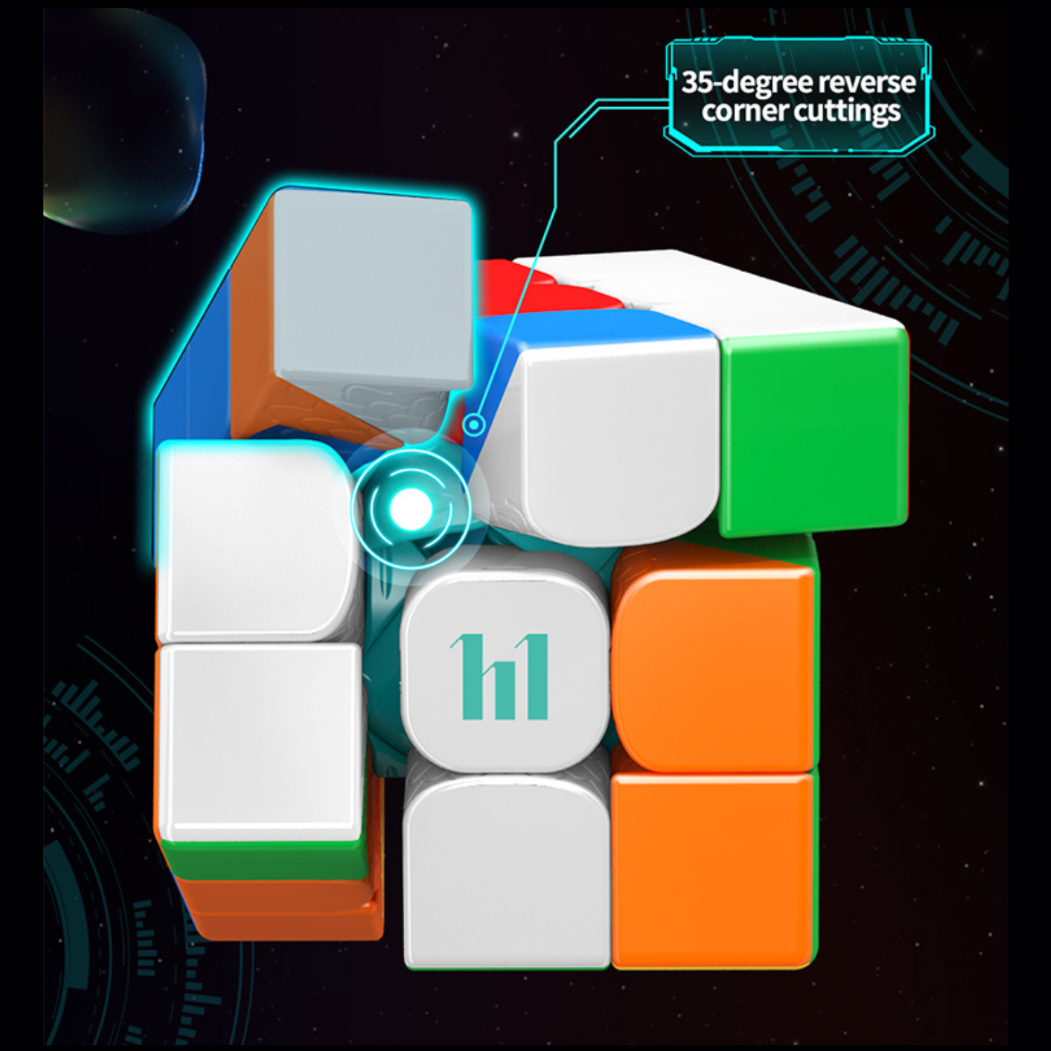 Buy MoYu HuaMeng YS3M MagLev 3x3 (Magnetic) Speed Cube Online | Cubelelo
