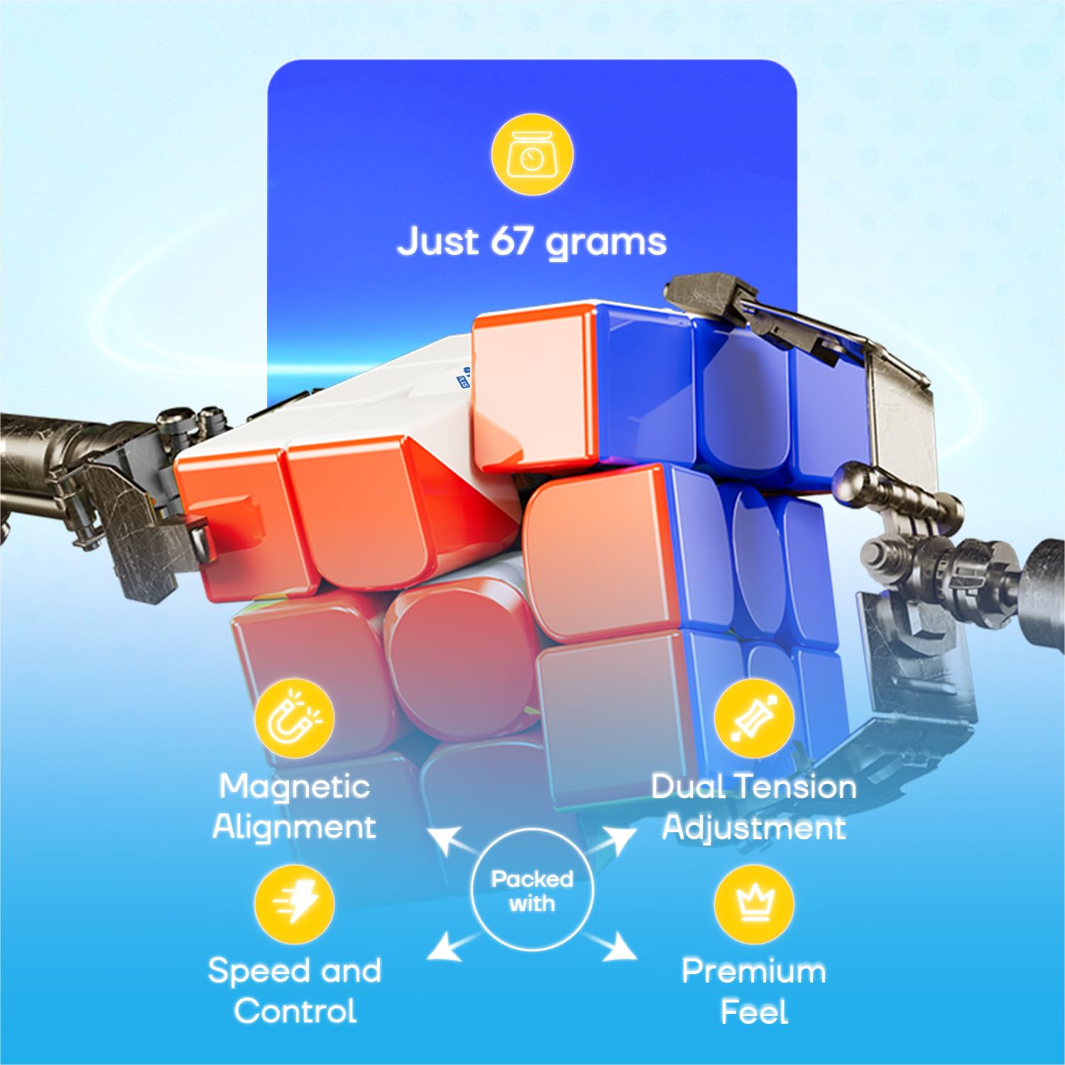 Buy Drift 3M PLUS v2 3x3 Magnetic Speed Cube | Cubelelo | Drift 3M PLUS ...