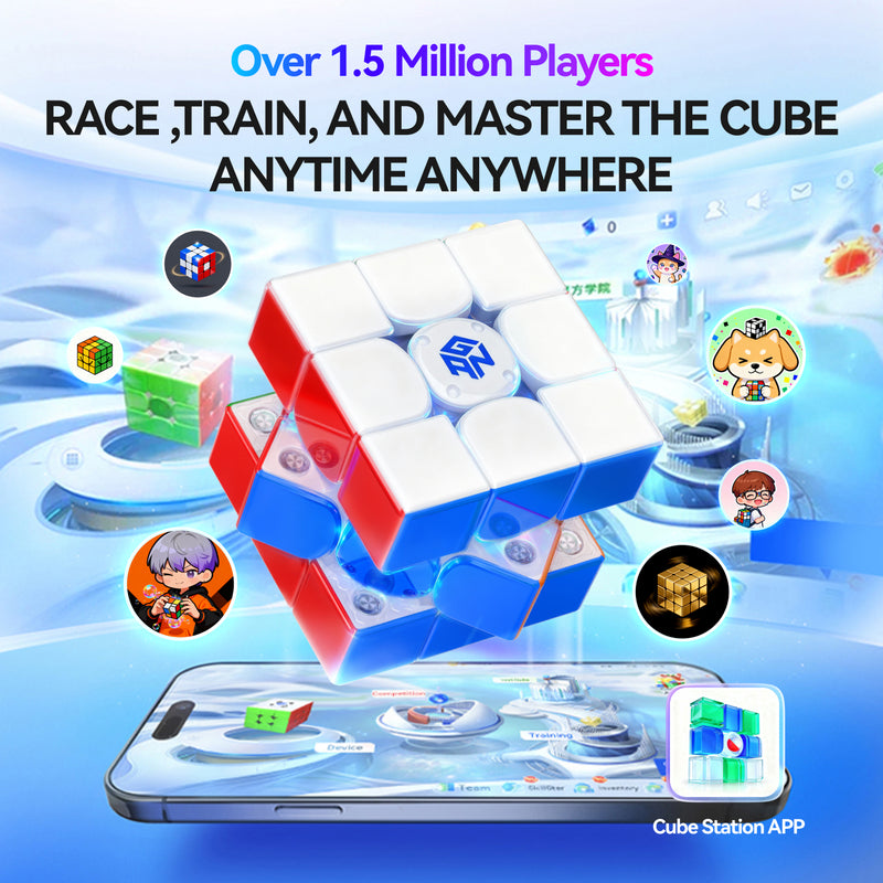 Buy GAN i4 Smart Cube 3x3 (Magnetic) Speed Cube Online | Cubelelo
