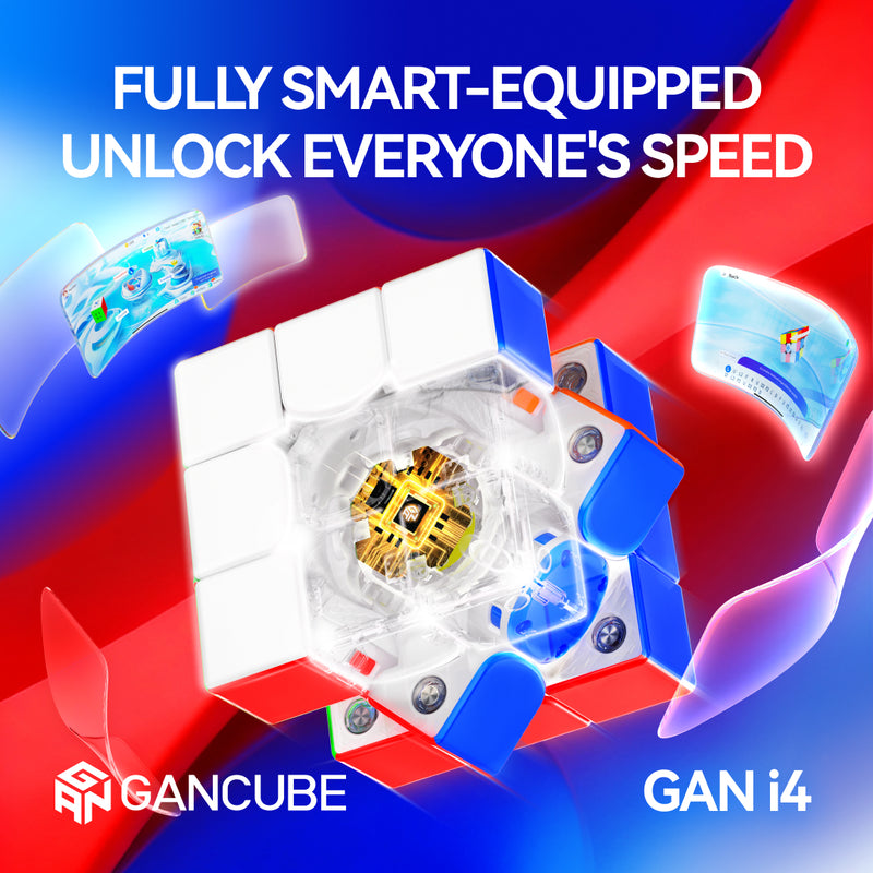 Buy GAN i4 Smart Cube 3x3 (Magnetic) Speed Cube Online | Cubelelo