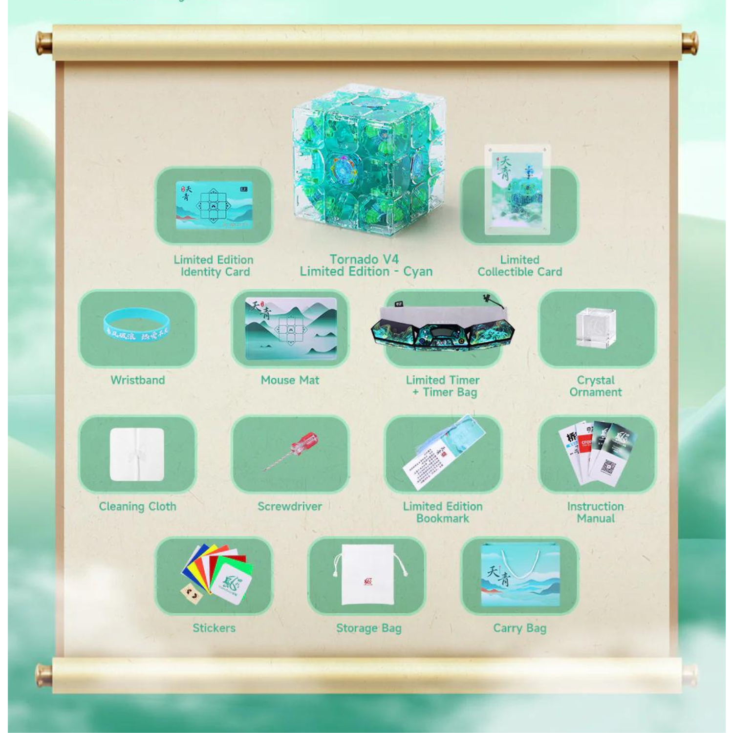 Buy QiYi X-Man Tornado v4 M 3x3 Limited Edition | Cube Lelo