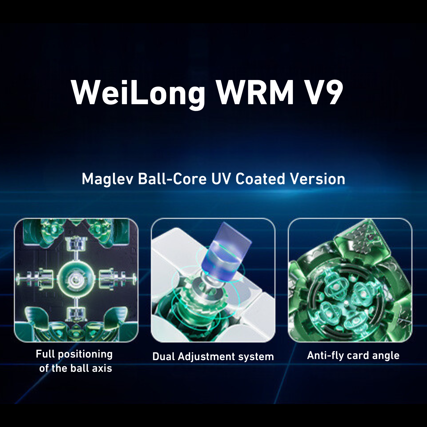 Buy MoYu WeiLong WR M V9 Magnetic Flagship Cube | Cube Lelo