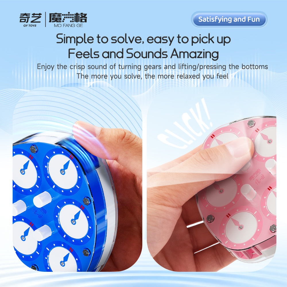 Buy QiYi 5x5 Magic Clock Speed Cube Online | Cubelelo