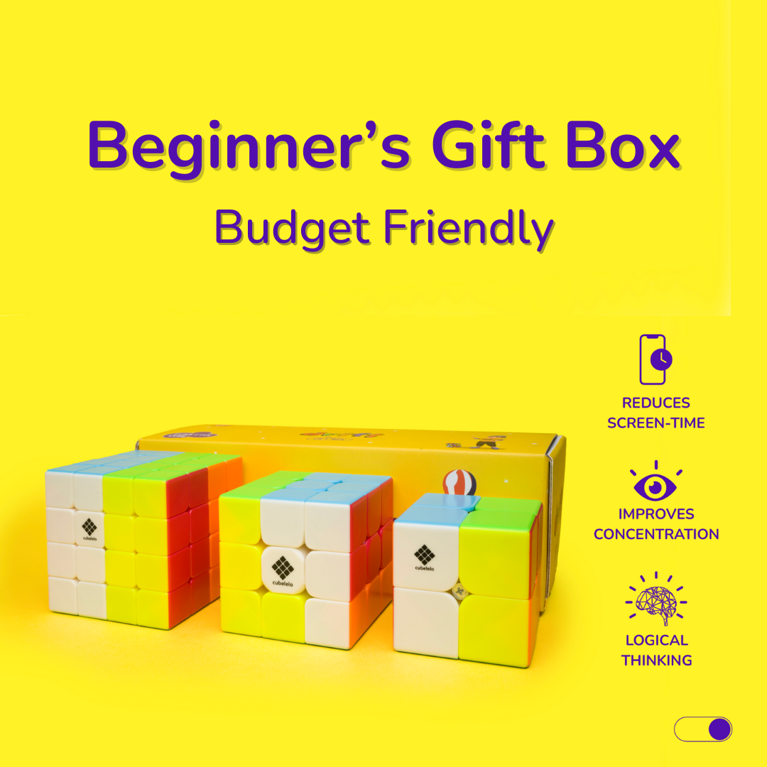 Cubelelo Drift 2x2, 3x3 & 4x4 Cube Gift Box | Cubelelo