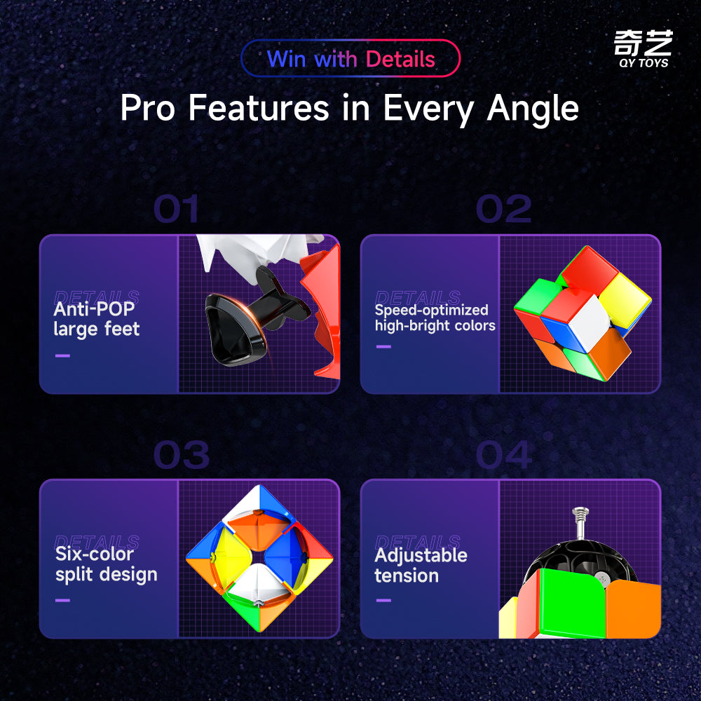 Buy QiYi Warrior 2x2 (Magnetic) Speed Cube Online | Cubelelo
