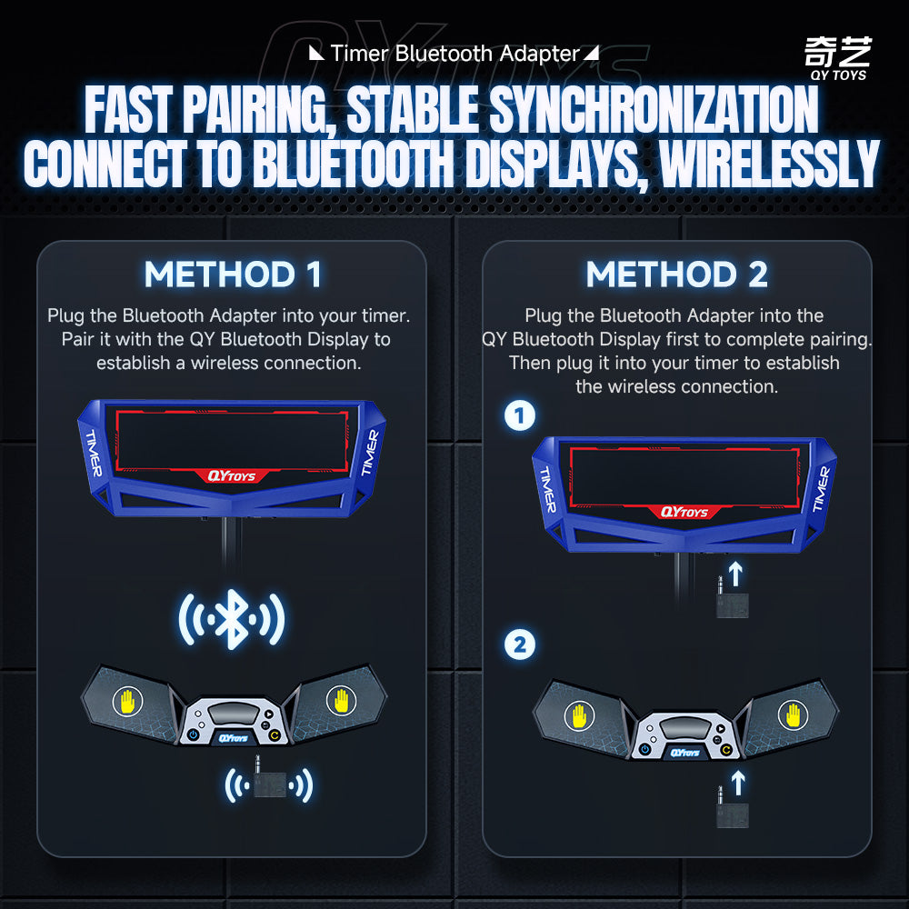 Buy QiYi Timer Bluetooth Adapter Speed Cube Online | Cubelelo