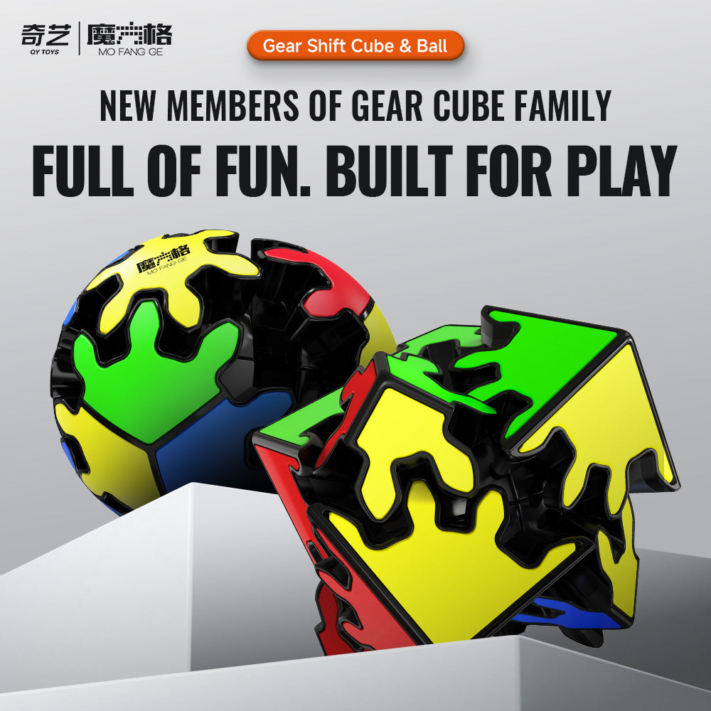 Buy QiYi 2x2 Gear Cube Speed Cube Online | Cubelelo