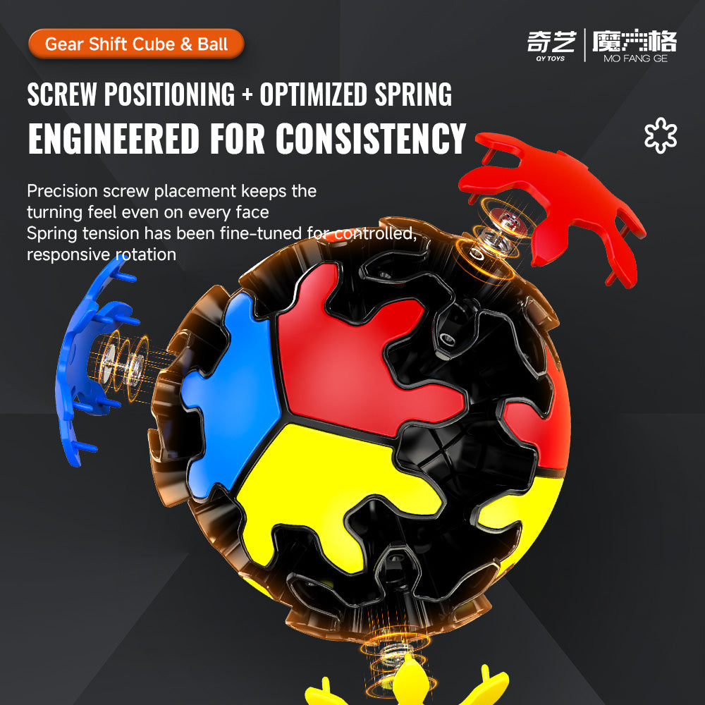 Buy QiYi 2x2 Gear Cube Speed Cube Online | Cubelelo