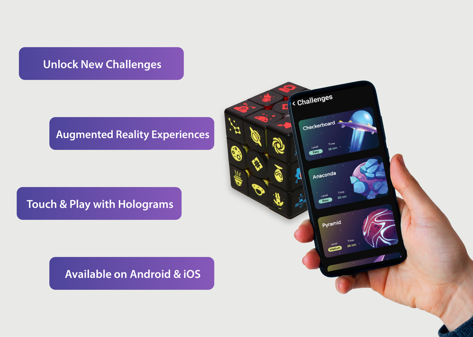 Cubelox 3x3 Holographic Cube