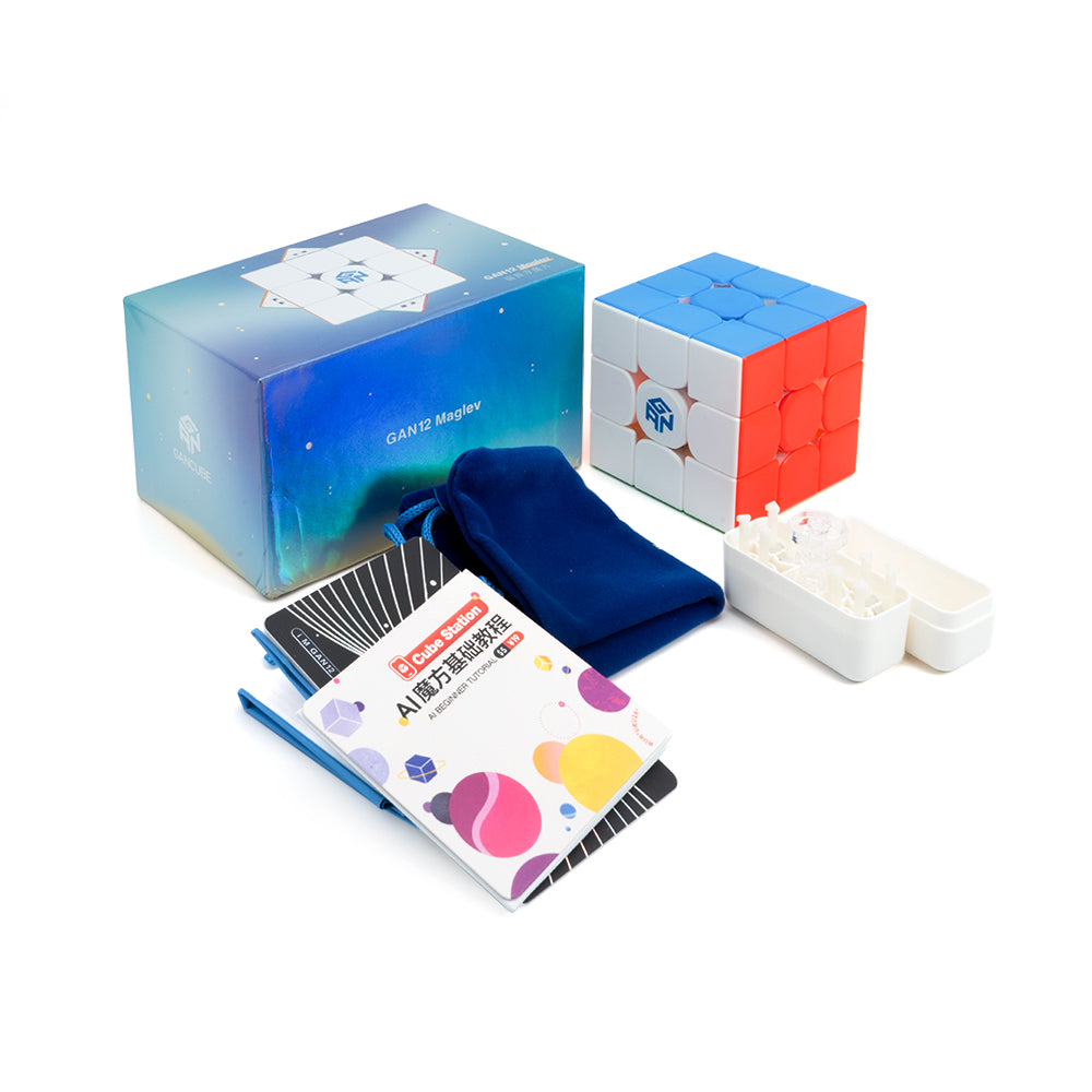 Buy 3x3 GAN 12 Maglev Speed Cube Puzzle Online | Cubelelo